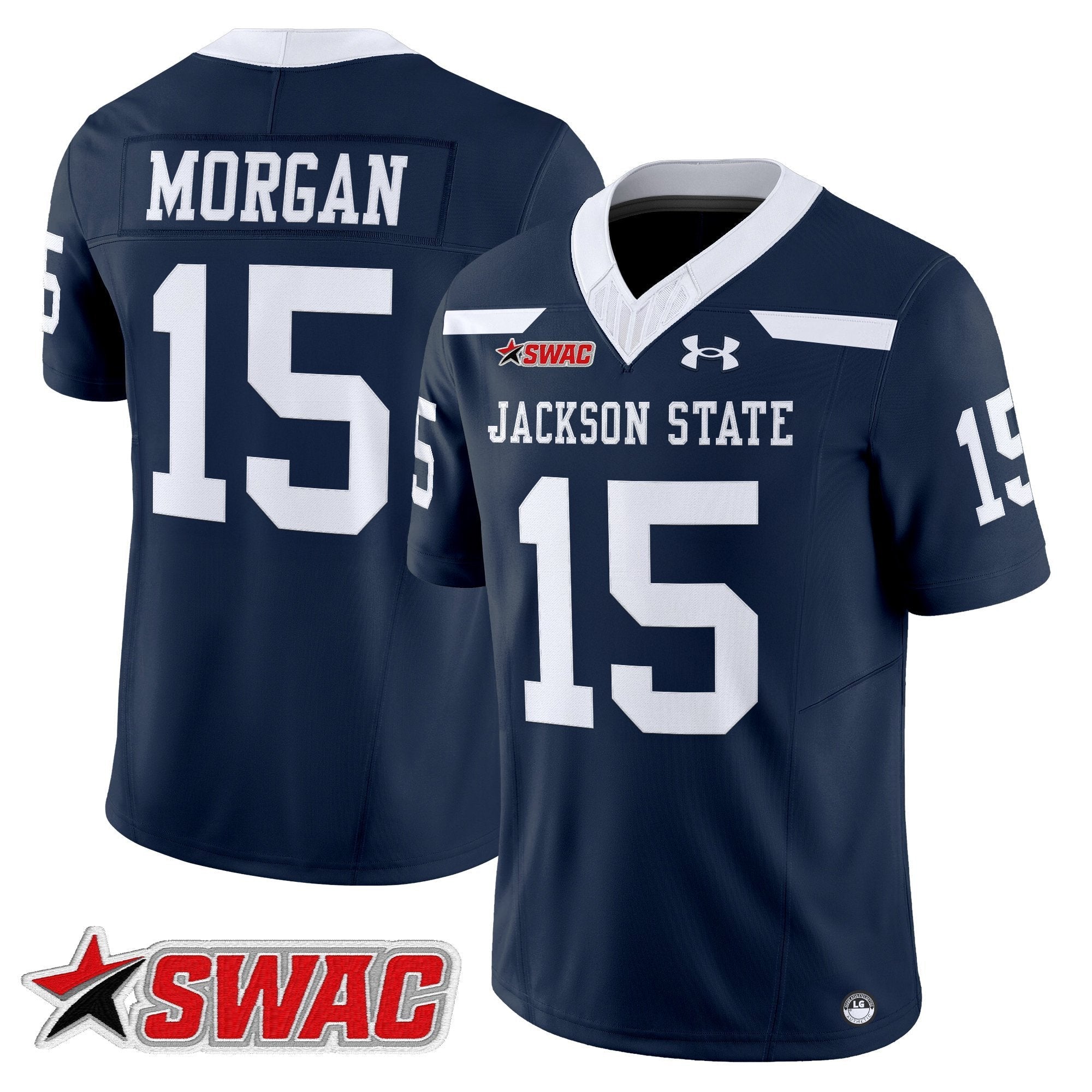 Men's Jackson State Tigers 2025 Vapor Limited Jersey - All Stitched ...